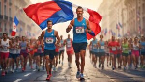 Volkslauf Korrika zur Förderung der baskischen Sprache Euskara